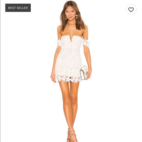 REVOLVE | Dresses | White Lace Dress Revolve | Poshmark